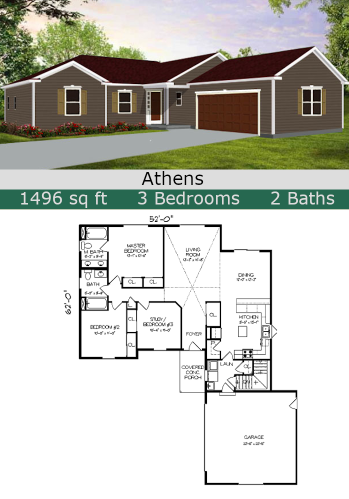 Ranch Floor Plans