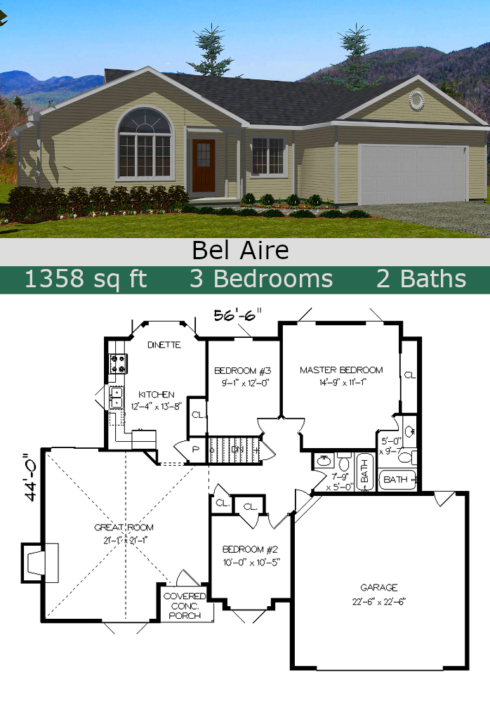 Ranch Floor Plans