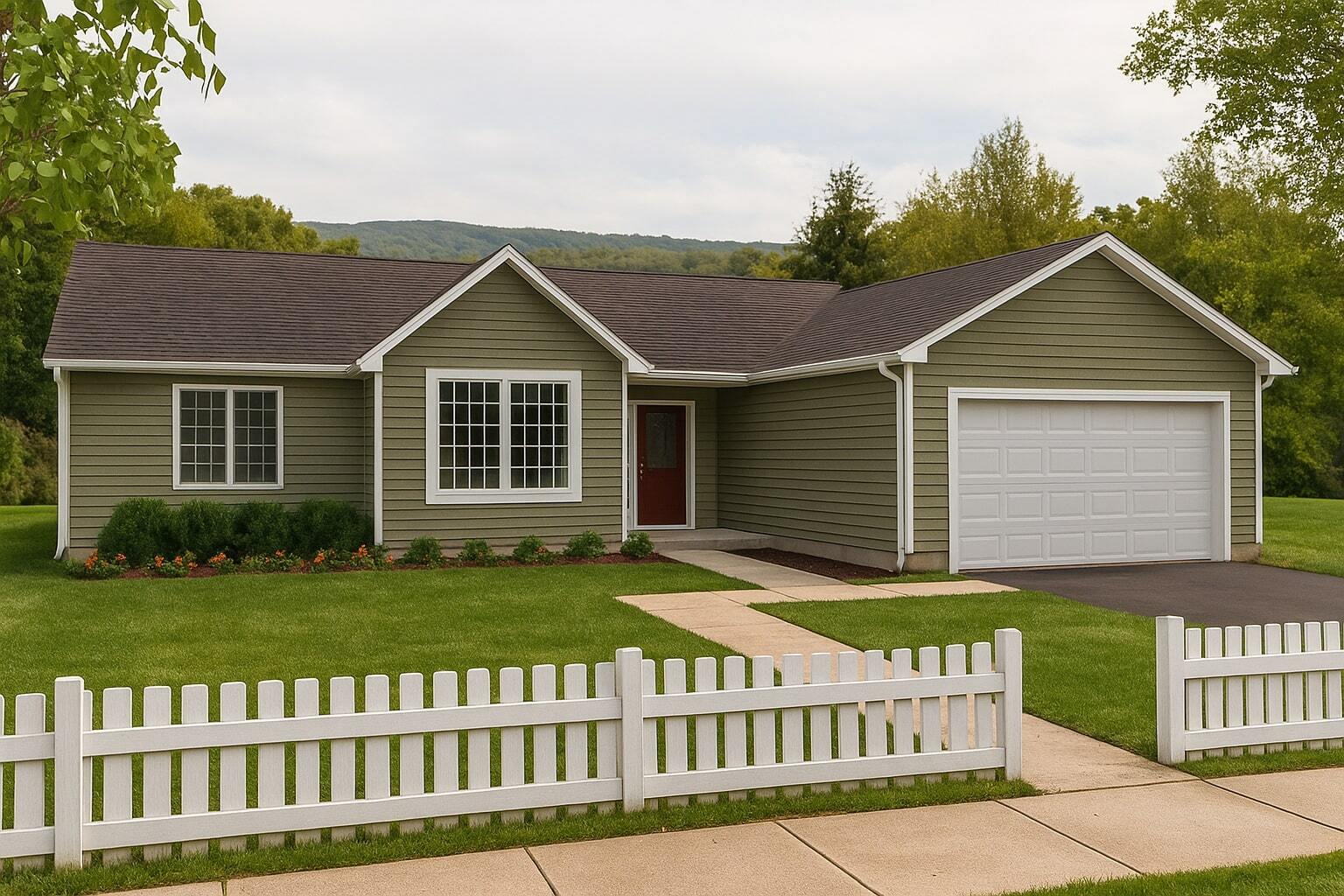 Baron Estates Ranch - 3 Bedroom Floor Plan