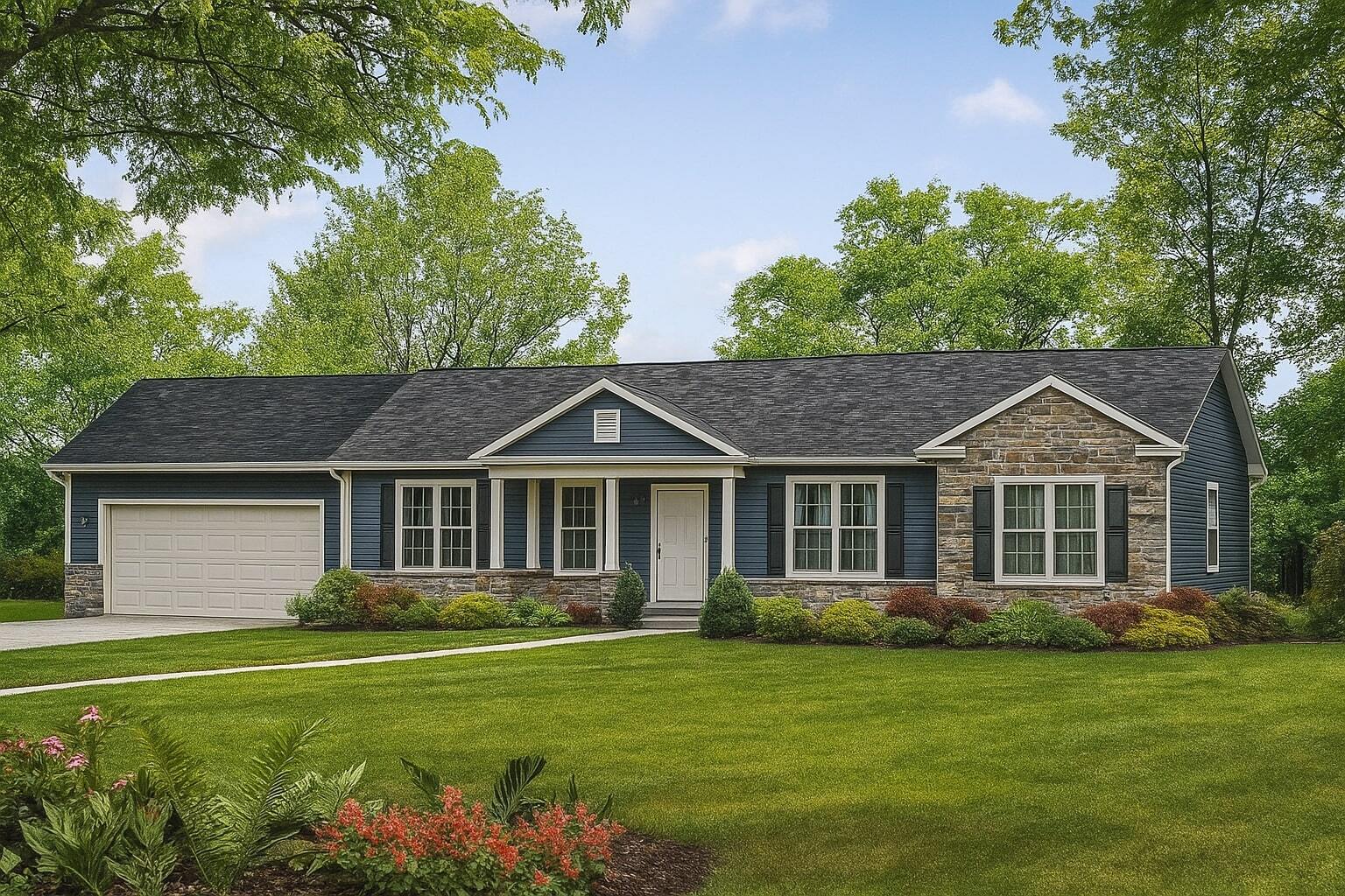 Chestnut Ranch - 3 Bedroom Floor Plan