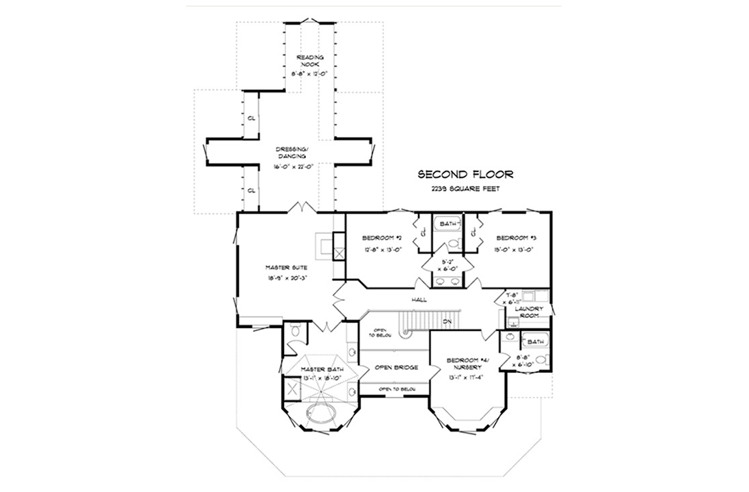 Turnbridge Manor - 4 Bedroom Floor Plan