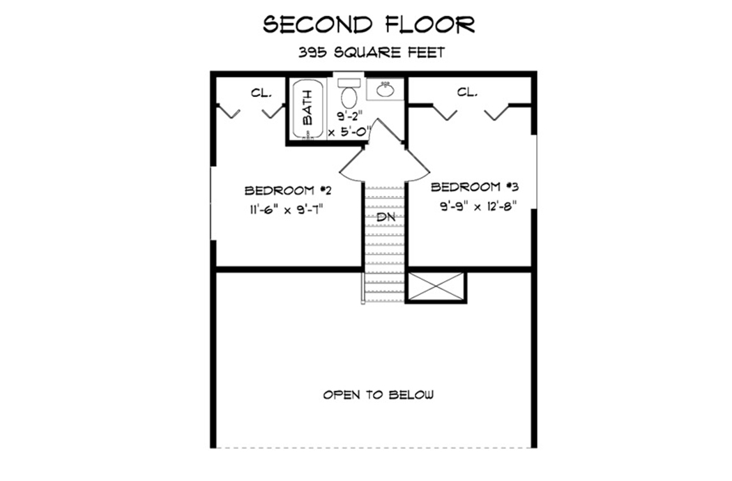 Vale - 3 Bedroom Salt Box Floor Plan