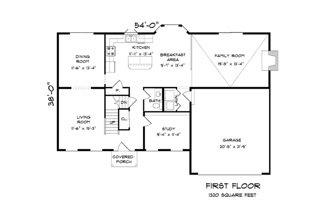 Williamstown - 4 Bedroom Colonial Floor Plan