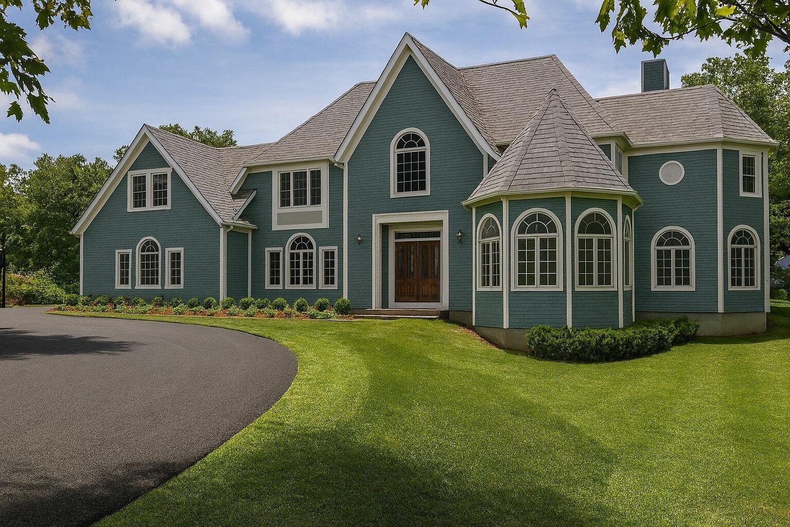 New Castle Log - 4 Bedroom Log Floor Plan